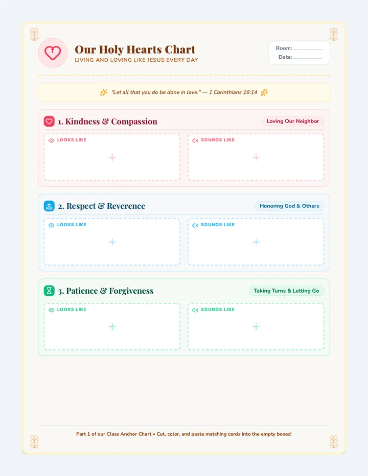 Holy Hearts Classroom • Lesson • Lenny.com