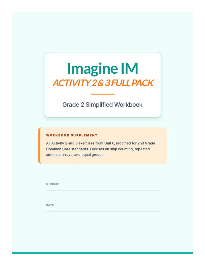 Second Grade Simplified Math • Lesson • Lenny.com
